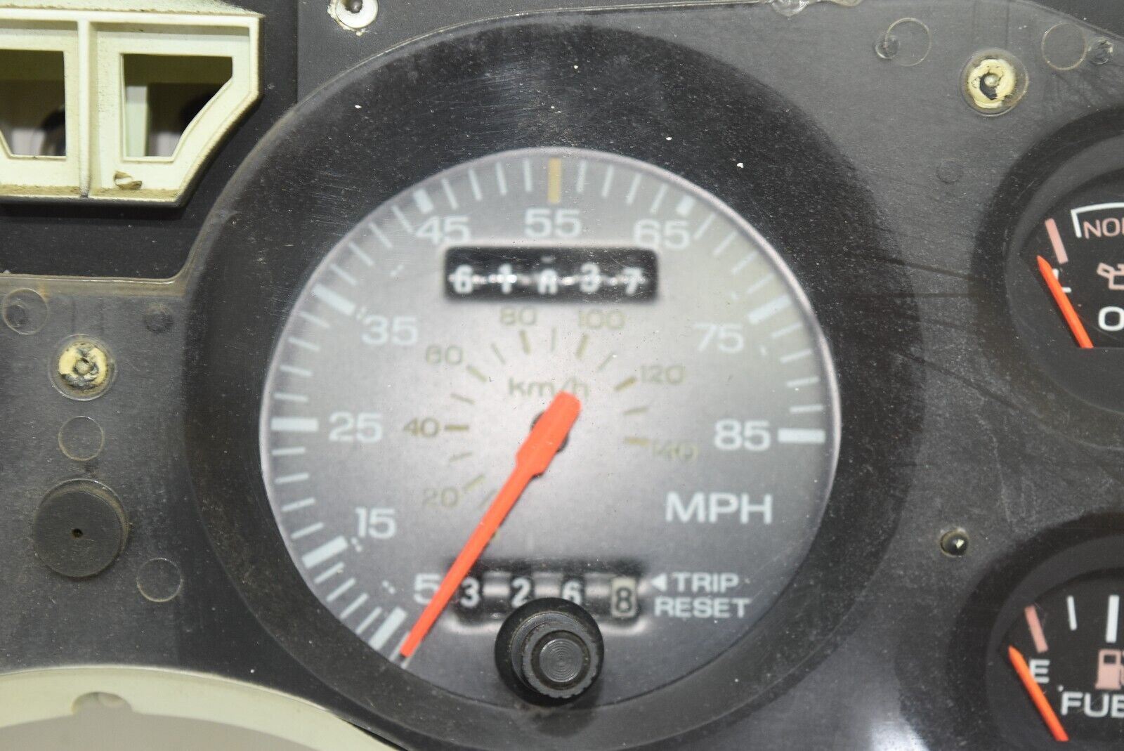 1984 1985 Ford Mustang 85mph Speedometer Cluster 9325– FatMan's Garage, LLC