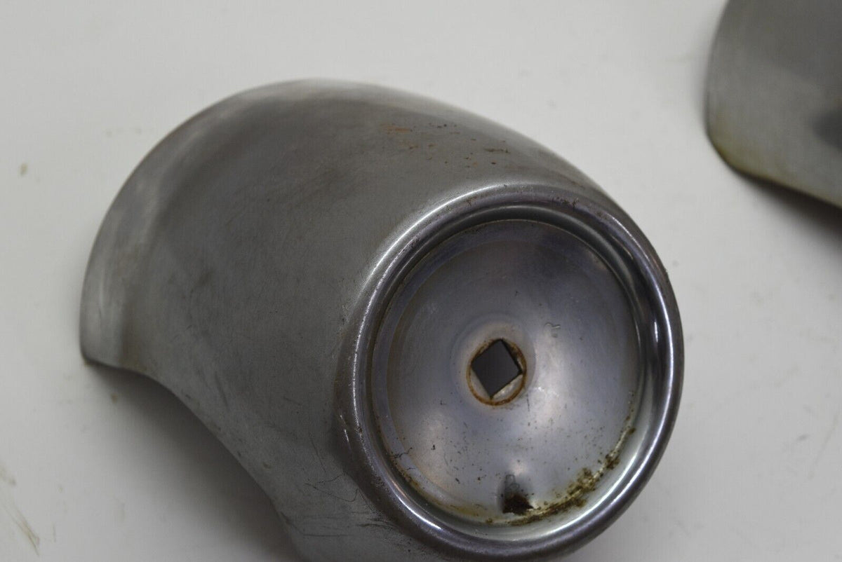 1957 57 CHEVY CHEVROLET BEL AIR 150 210 FRONT BUMPER GUARDs Bullets bu ...