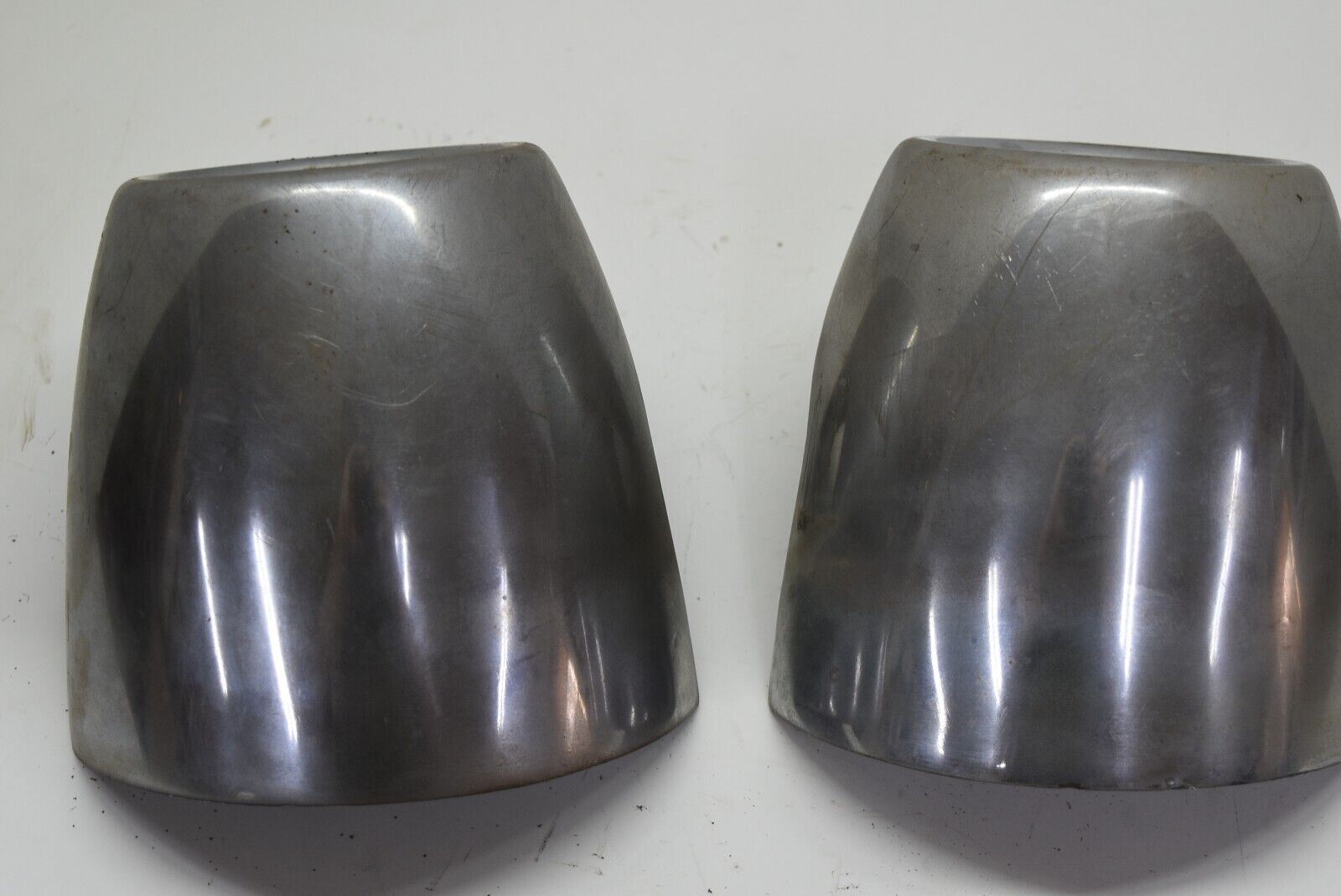 1957 57 CHEVY CHEVROLET BEL AIR 150 210 FRONT BUMPER GUARDs Bullets bu ...