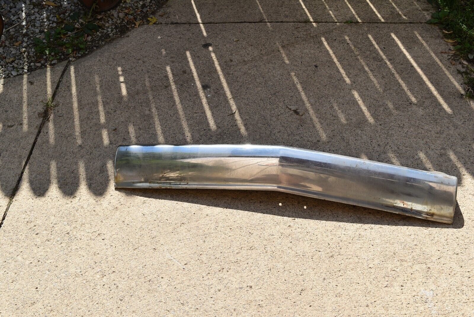 1957 Chevrolet front bumper center section Bel Air Belair 57 Chevy OEM ...