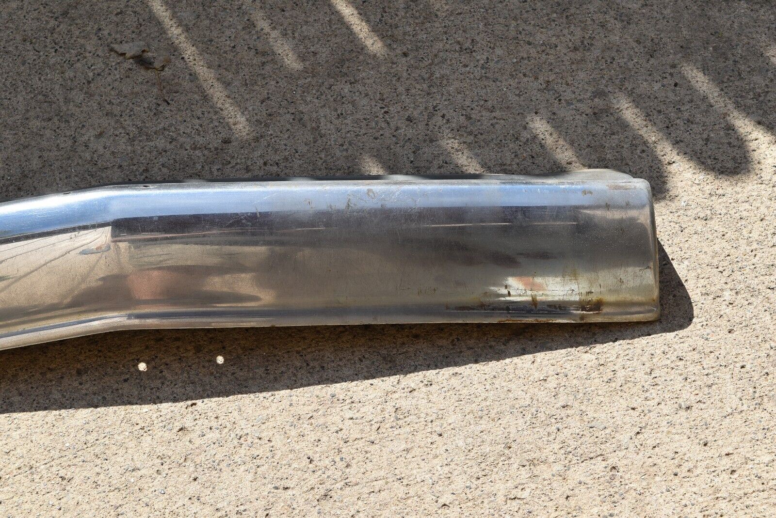 1957 Chevrolet front bumper center section Bel Air Belair 57 Chevy OEM ...