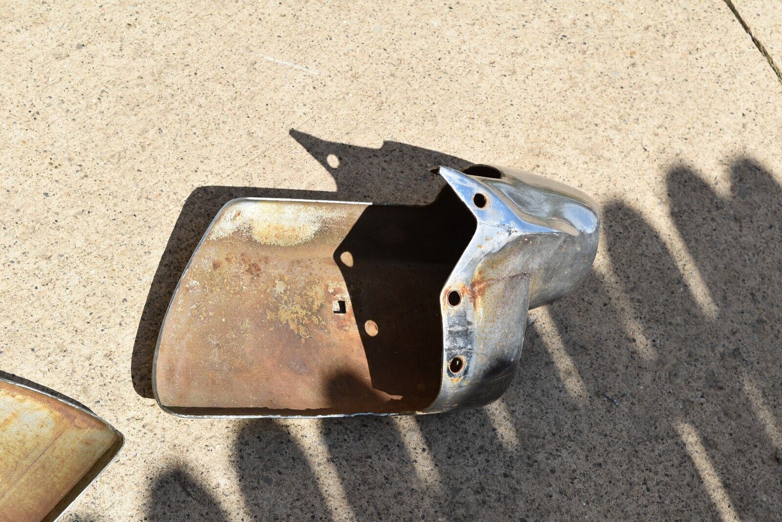 57 Chevy Rear Bumper Ends 1957 Chevrolet series 3 Canada Original Set ...
