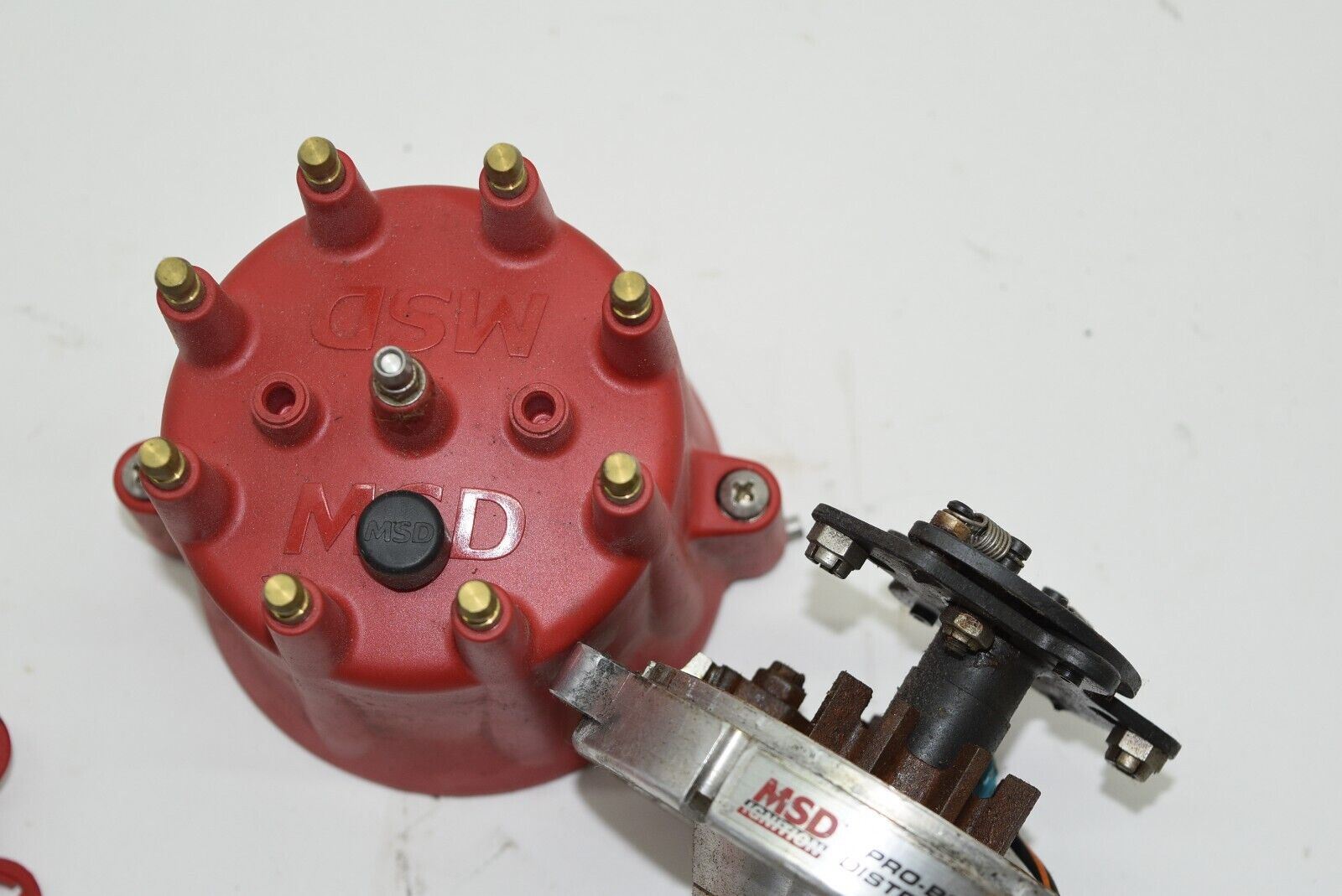 MSD 85551 Pro Billet Chevy Distributor, Mag Trigger, Mechanical Adv 93 ...