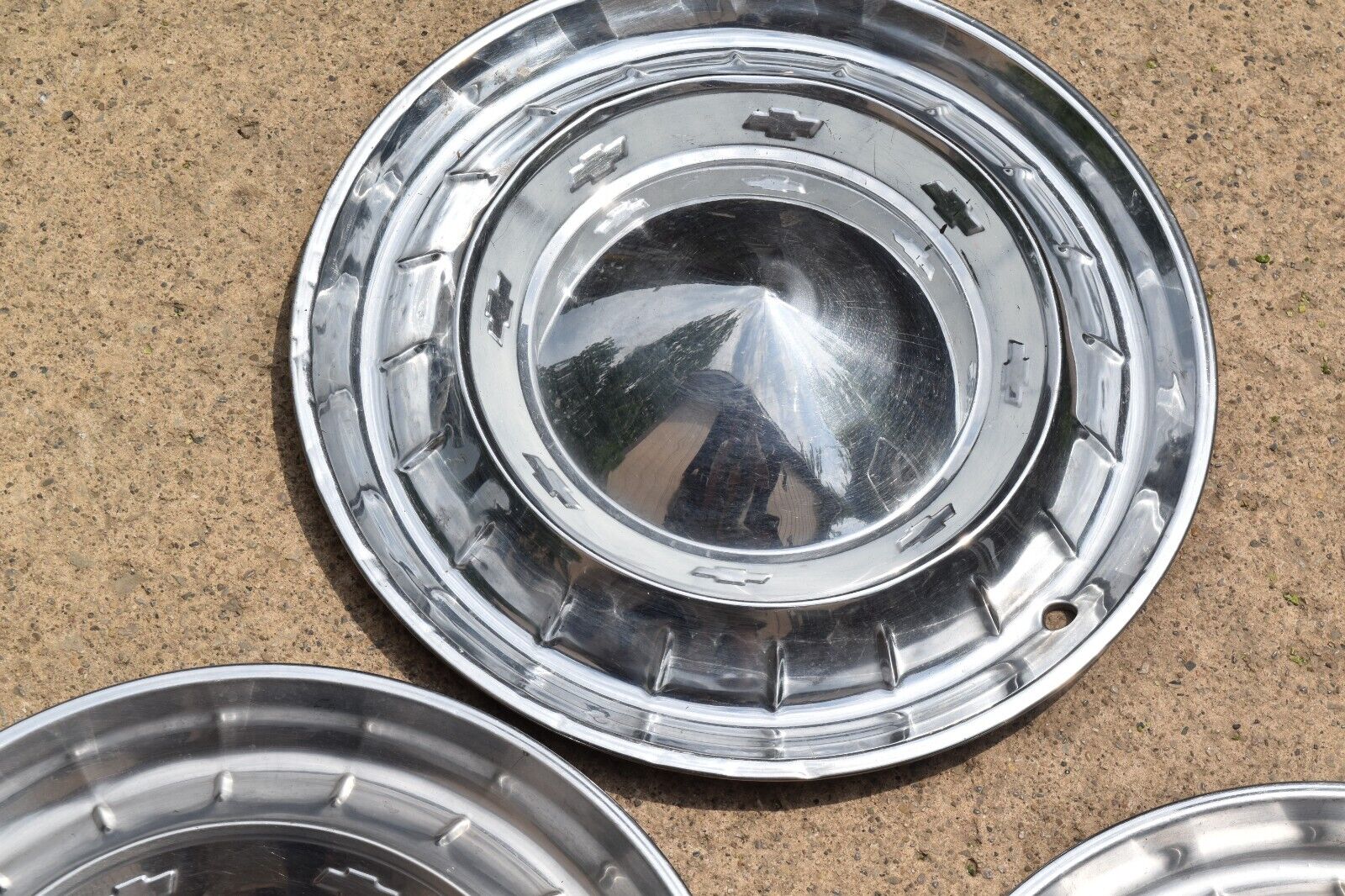 1955 1956 55 56 Chevrolet Bel Air 15" Hubcap Wheel Cover 10914– FatMan ...