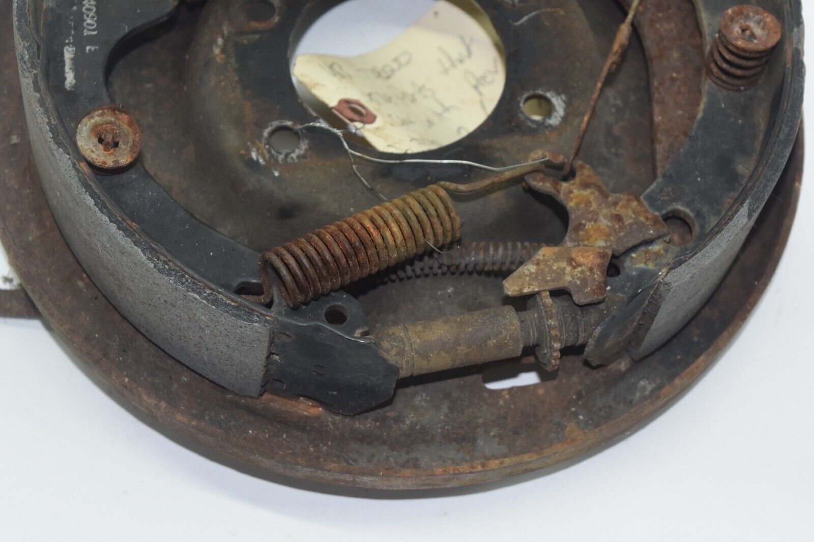 Ford 9 Inch 11 x 2.25 Drum Brake Backing Plates Bearing left rear Tori ...