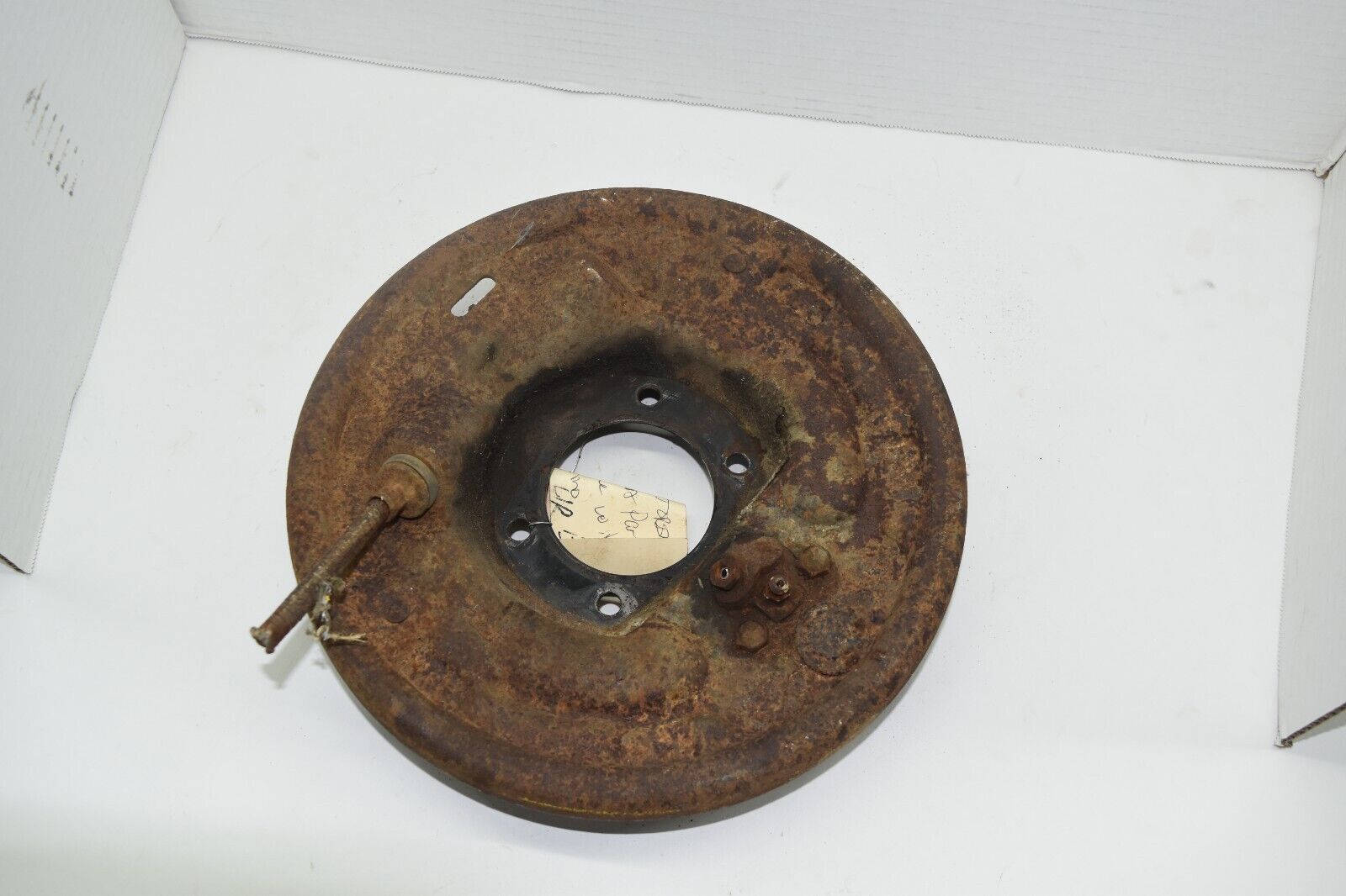 Ford 9 Inch 11 x 2.25 Drum Brake Backing Plates Bearing left rear Tori ...