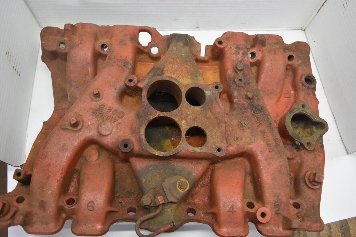 Original 455 Intake Manifold 1972 Oldsmobile Toronado 4bbl Cast Iron 1 ...