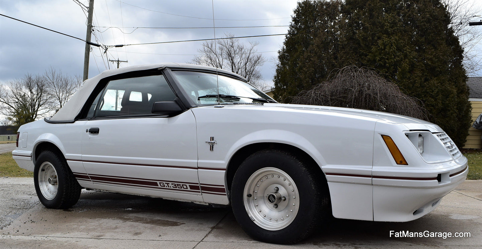 SOLD!!! 1984 Ford Mustang GT350 Convertible– FatMan's Garage, LLC