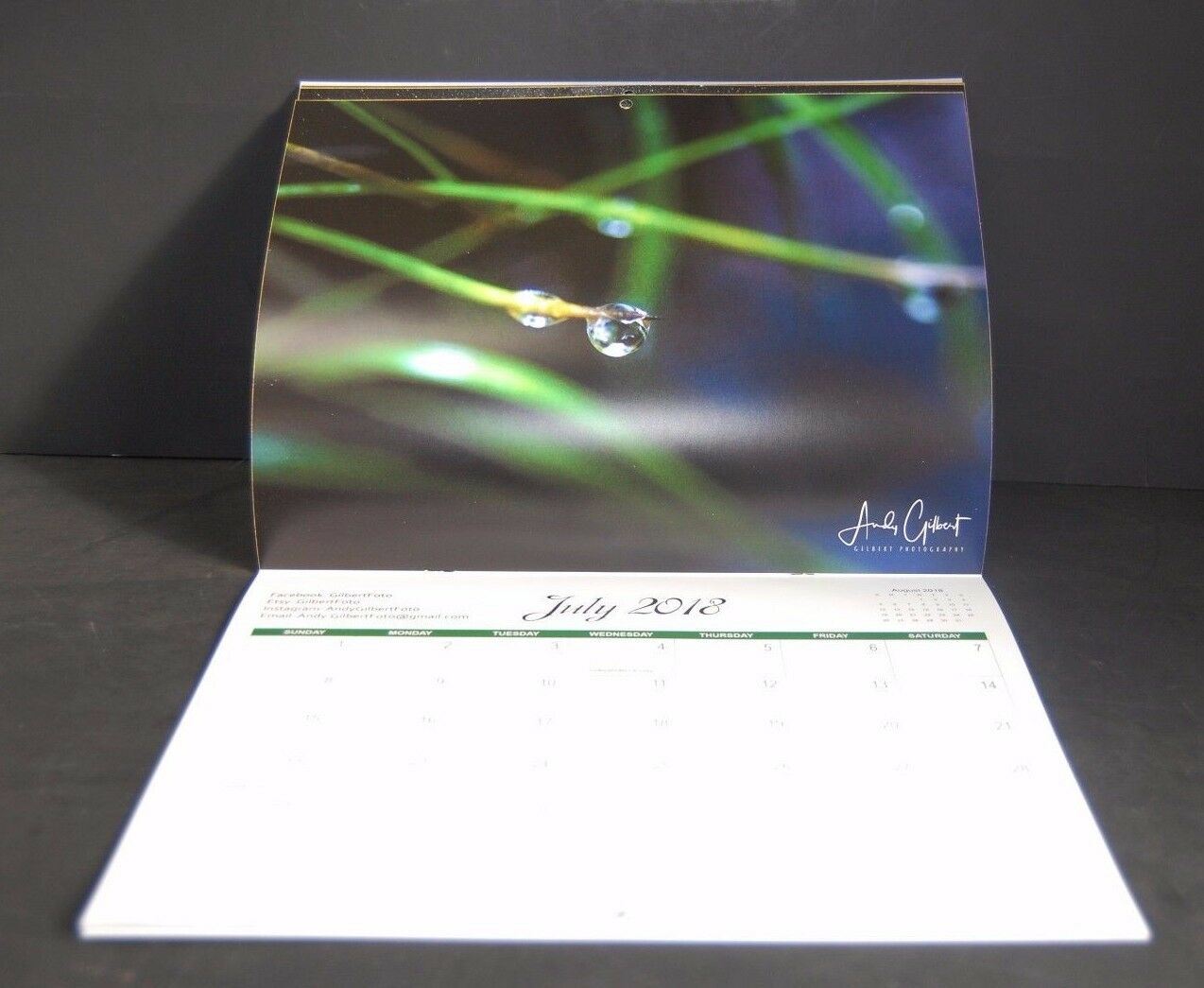 2018 Scenic Hanging Wall Calendar From Gilbert Photography Sunsets Wat ...