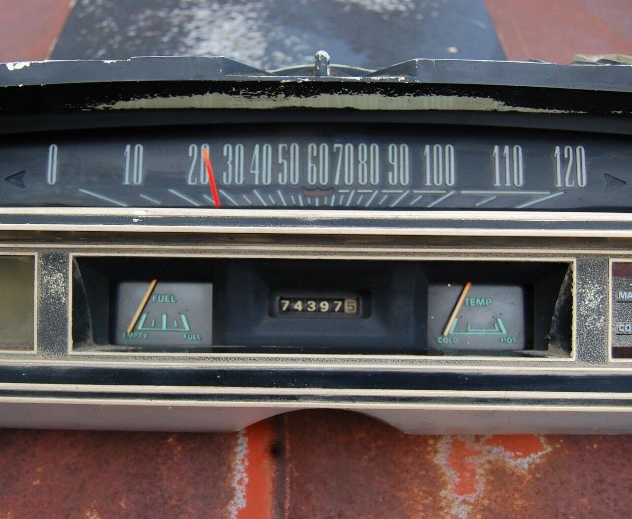 1970 1971 Ford Torino Instrument Cluster Assembly– FatMan's Garage, LLC