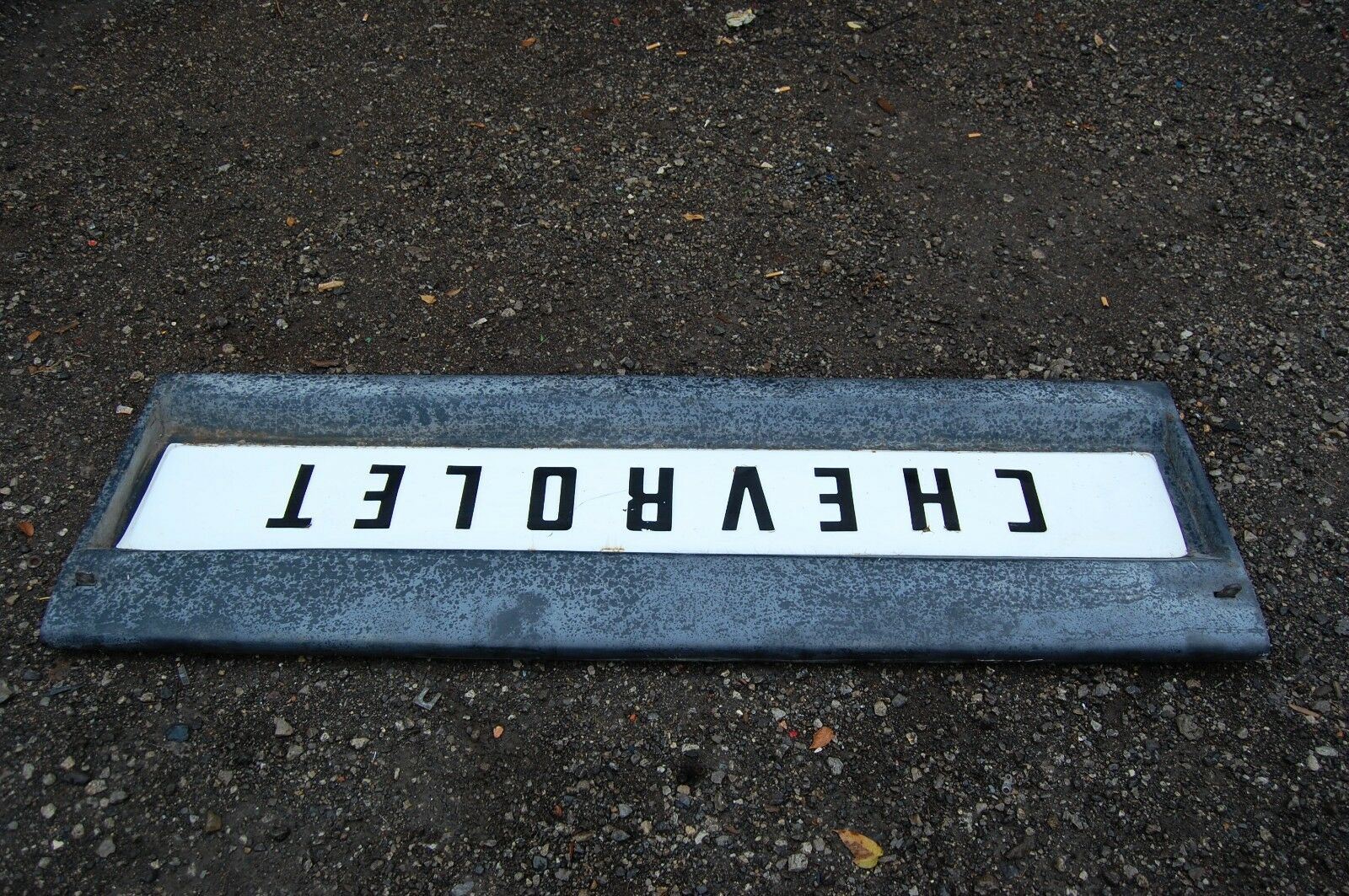 1959 Chevy tailgate Original steel Chevrolet SCRIPT Pickup Truck Retro ...