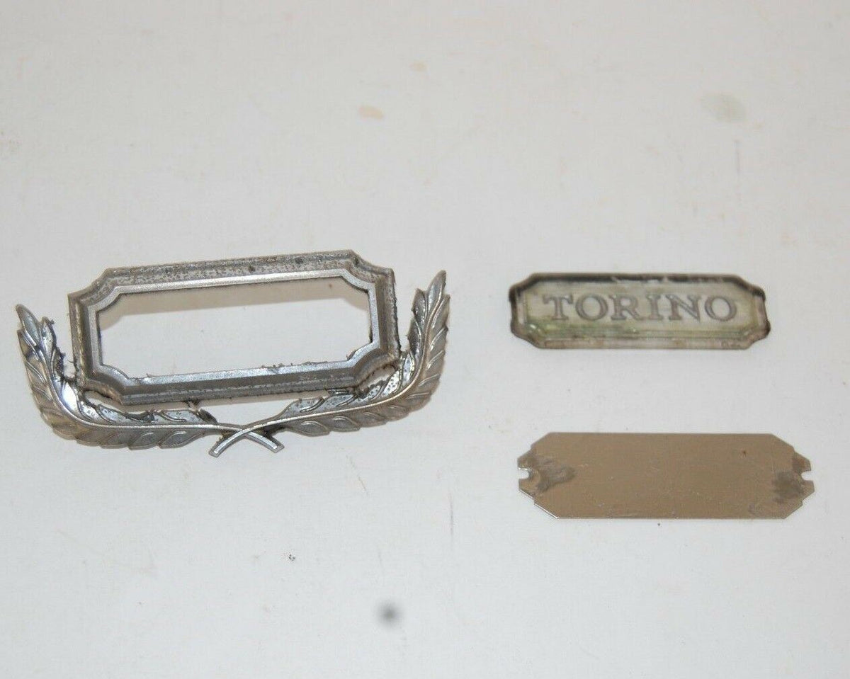 1968 1969 1970 Ford Torino Emblems Ford TORINO BADGE– FatMan's Garage, LLC
