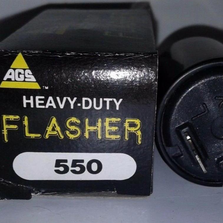 AGS 550 Heavy Duty Flasher 12 Volt with 3-terminal Prong– FatMan's ...