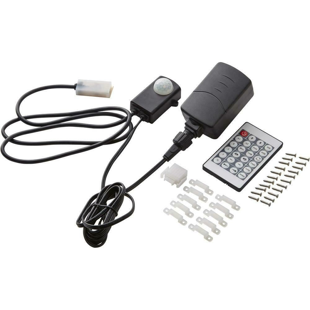 18 ft. LED Indoor/Outdoor Connectable Color Changing Tape w/ remote 16 ...