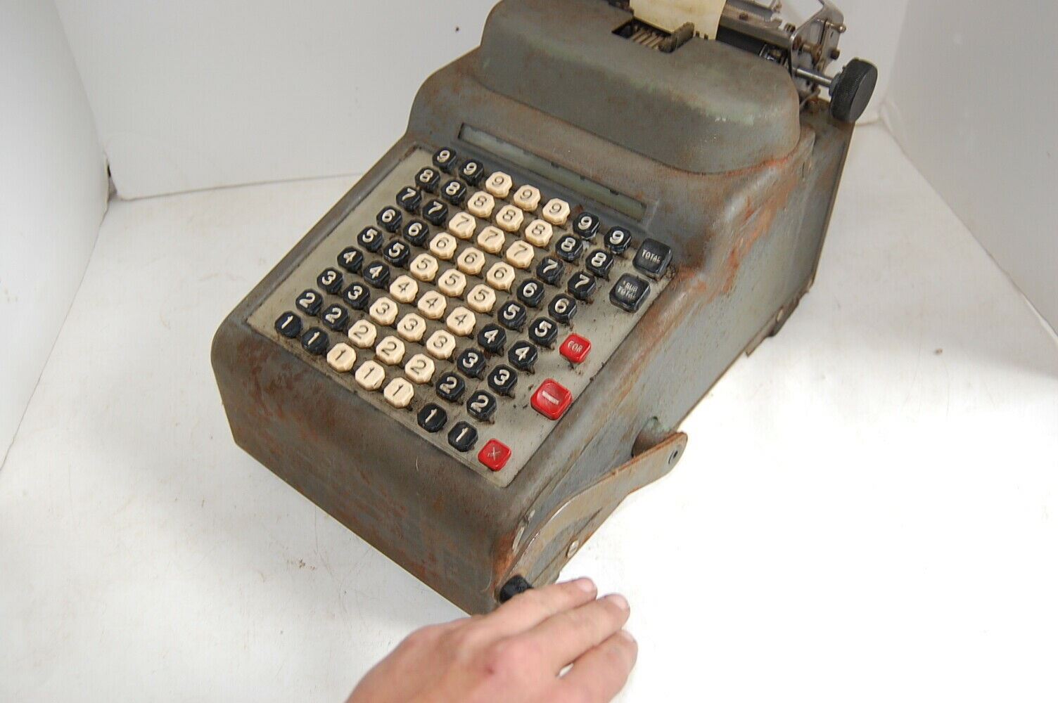 Vintage R.C. Allen Cash Register Antique Adding Business Machine ...