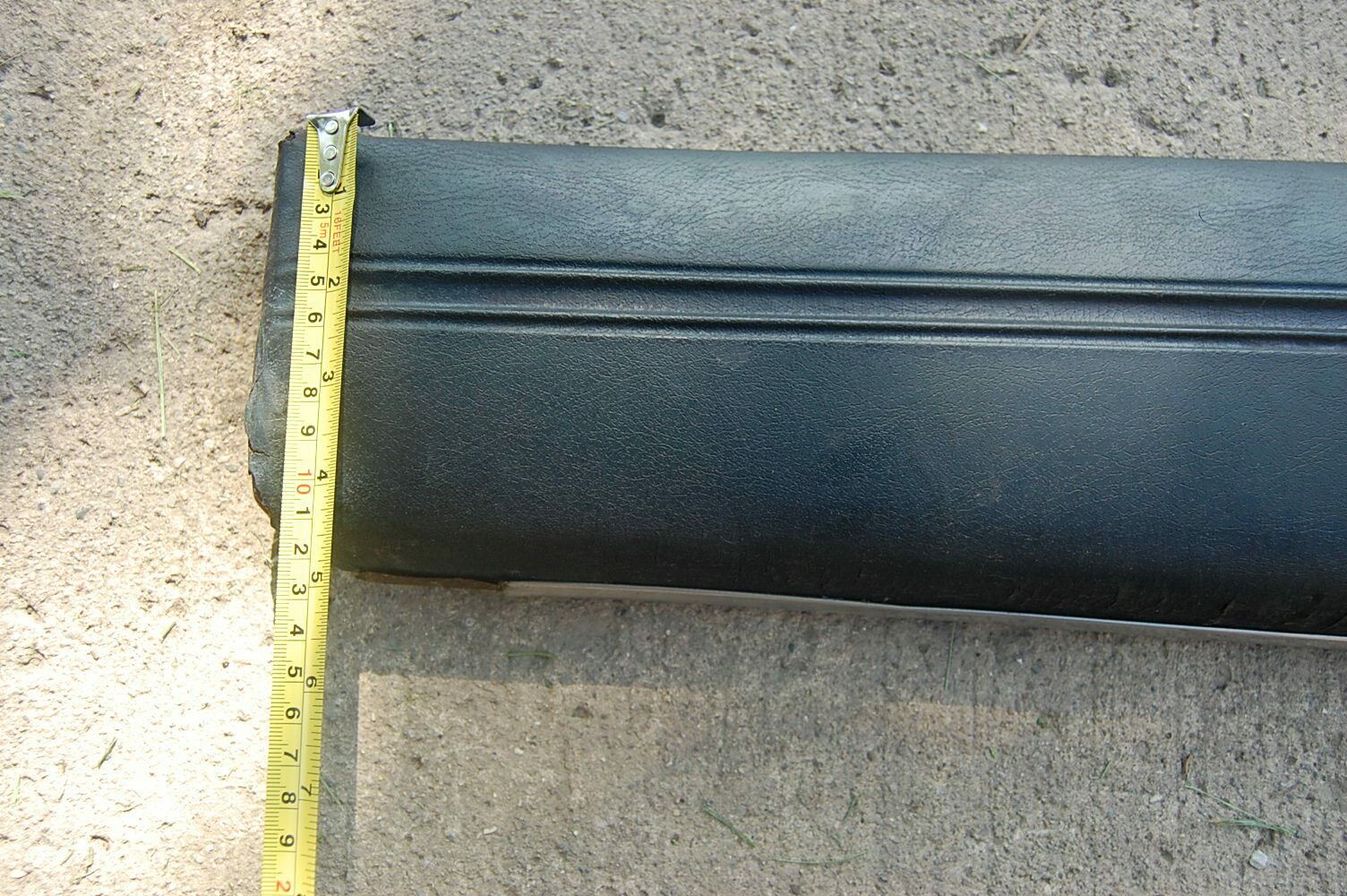 1968 1969 Dodge Charger REAR QUARTER WINDOW BOLSTER PAD PANEL LH Mopar ...