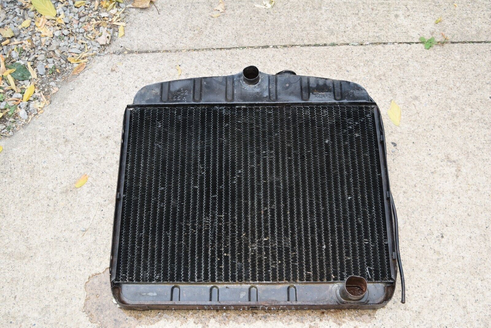 1955 Chevrolet R-02 G-55 Original Harrison Radiator 3133042 9459 ...