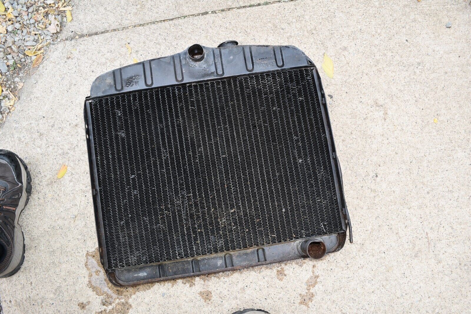 1955 Chevrolet R-02 G-55 Original Harrison Radiator 3133042 9459 ...