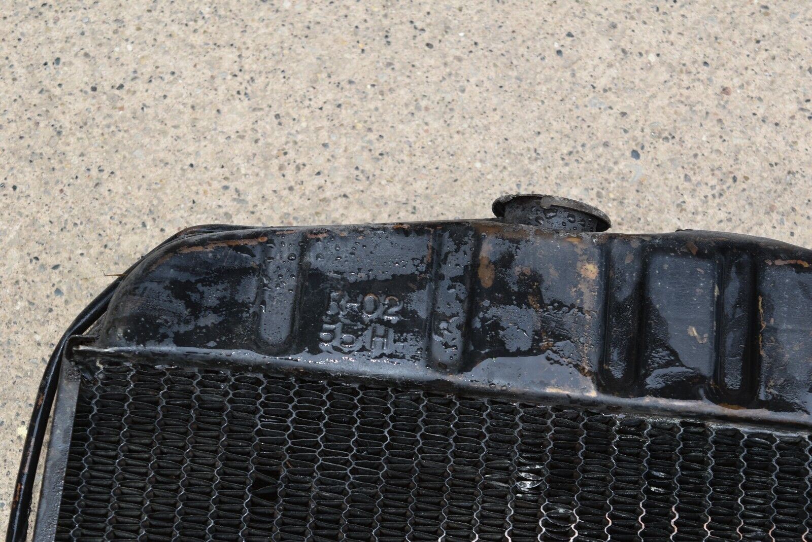 1955 Chevrolet R-02 G-55 Original Harrison Radiator 3133042 9459 ...
