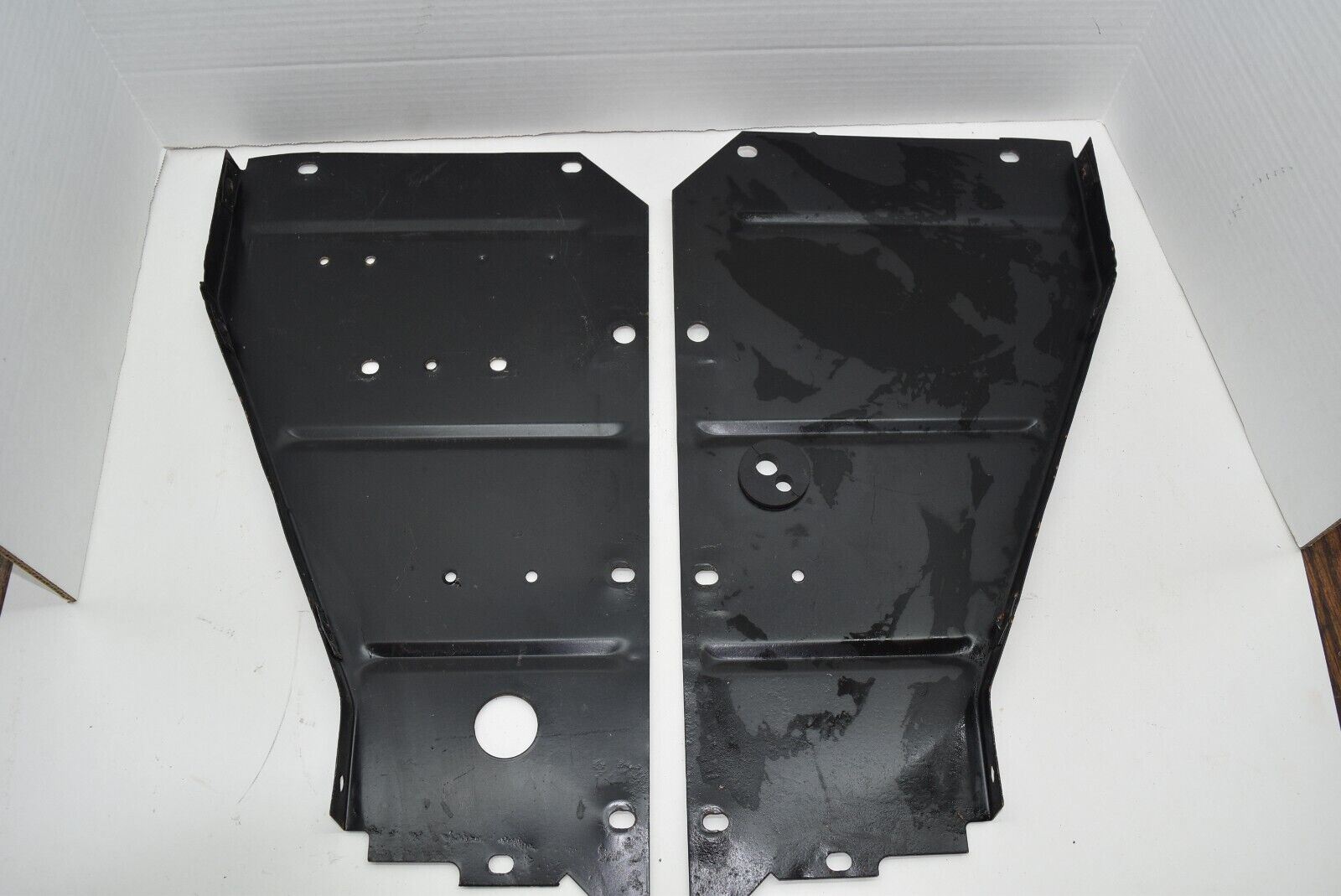 57 Chevy Radiator Core Support Filler Panel Pair Chevrolet LH RH 1957 ...
