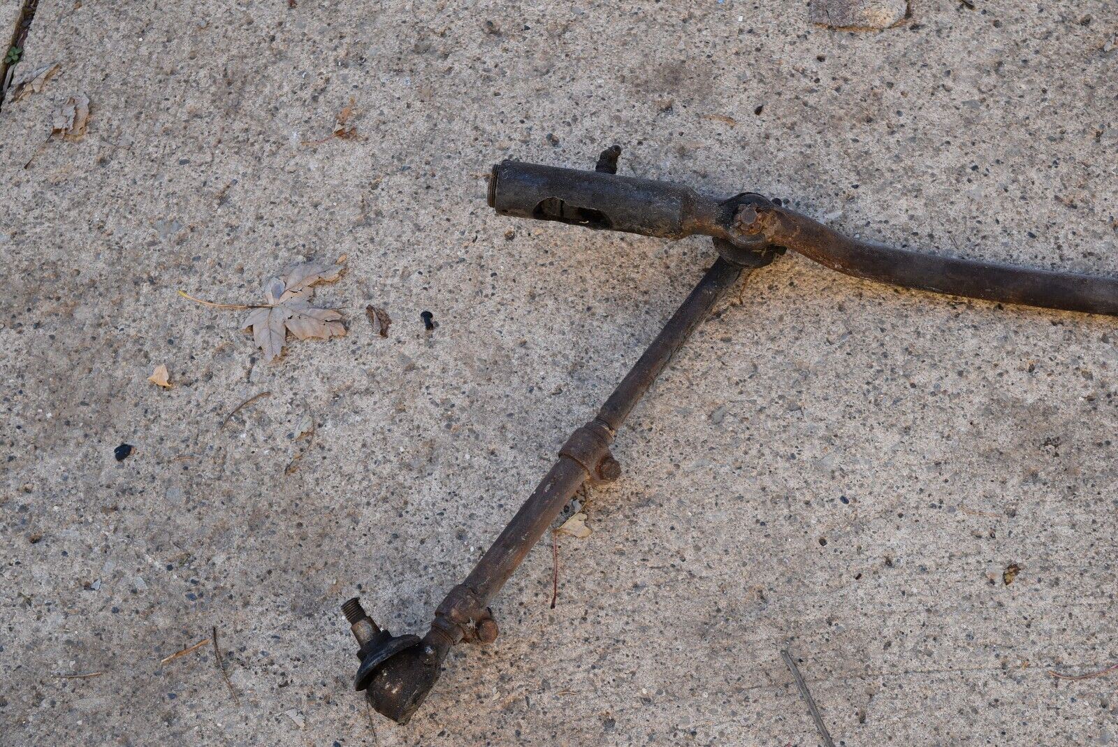 1957 57 Chevy drag steering linkage tie rod center link idler 9516 ...