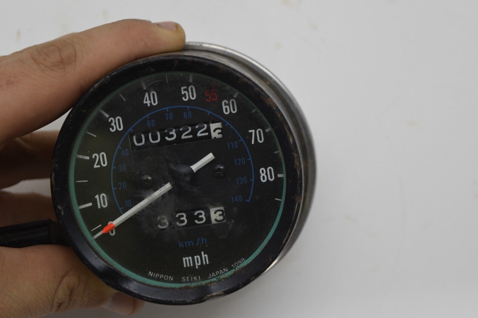 OEM 1982 KAWASAKI KZ440A LTD KZ 440 SPEEDOMETER SPEEDO GAUGE METER 105 ...