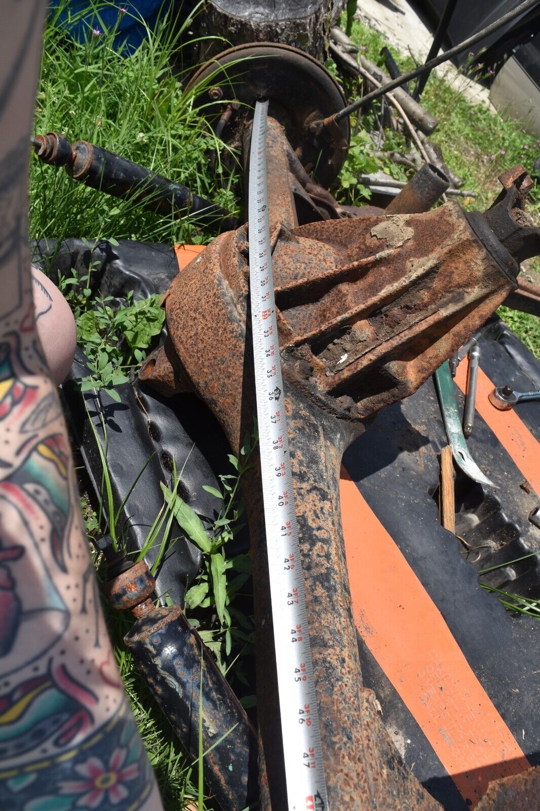 1958 Cadillac Series 75 Limousine Complete Rear End Axle Differential ...