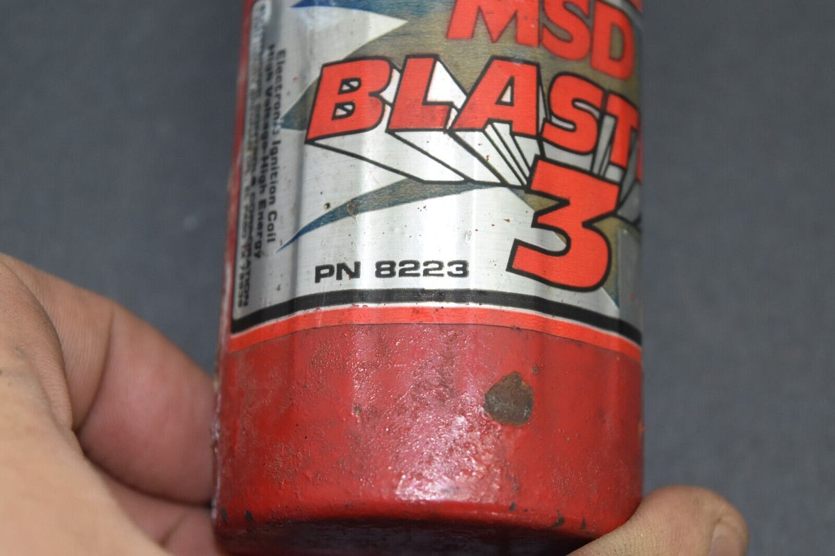 MSD Blaster 3 Ignition Coil 8223 Red 11366– FatMan's Garage, LLC