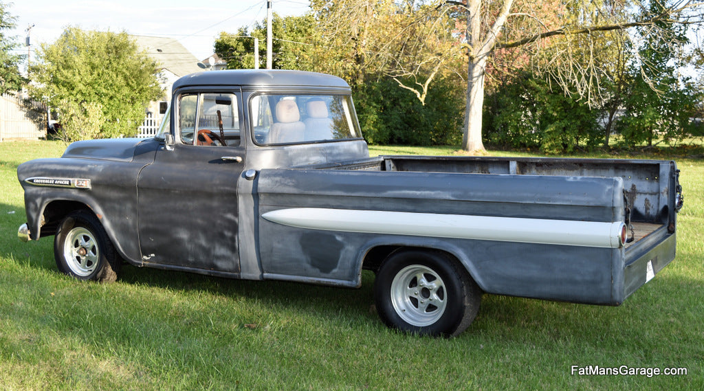1959 Chevrolet Apache Fleetside– FatMan's Garage, LLC