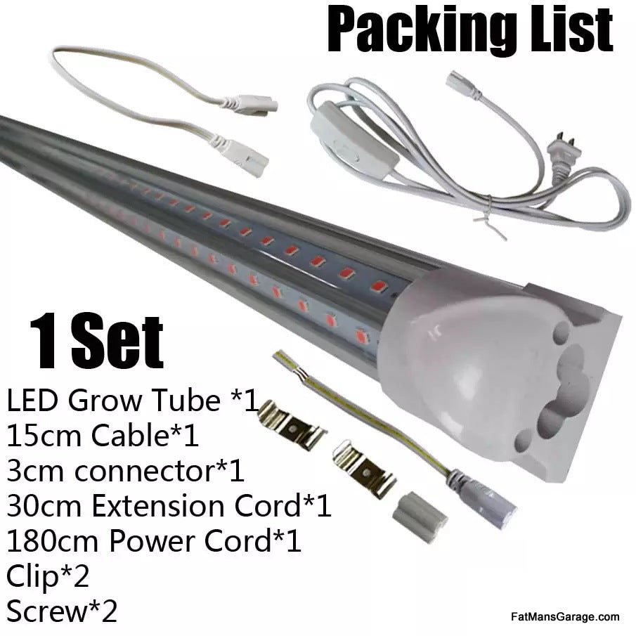 4 ft LED Full Spectrum Indoor Plant Grow Light lighting– FatMan's ...