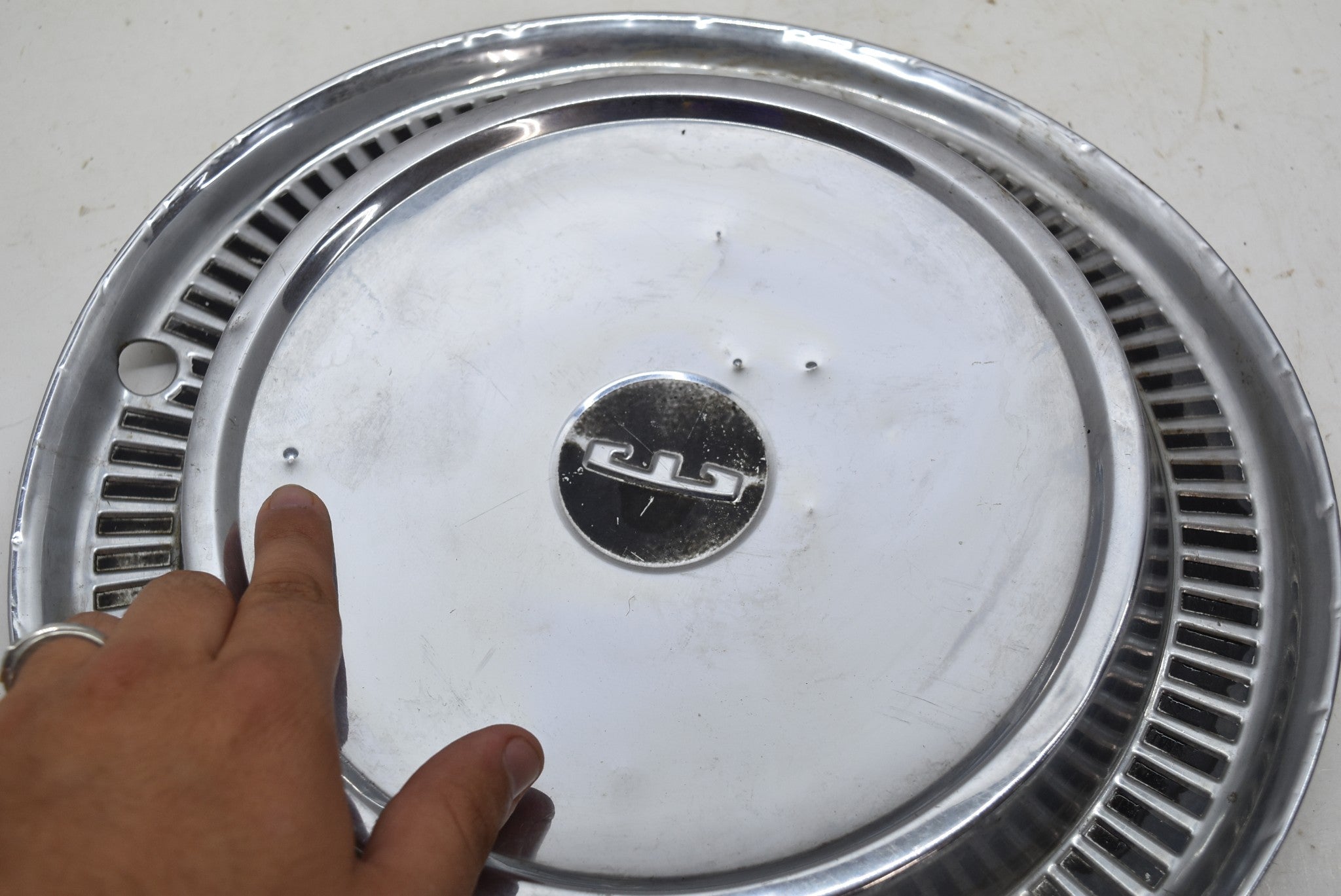 1958 Edsel Full Wheel Cover FoMoCo Good Shape 14" Inches Hubcap Ford ...