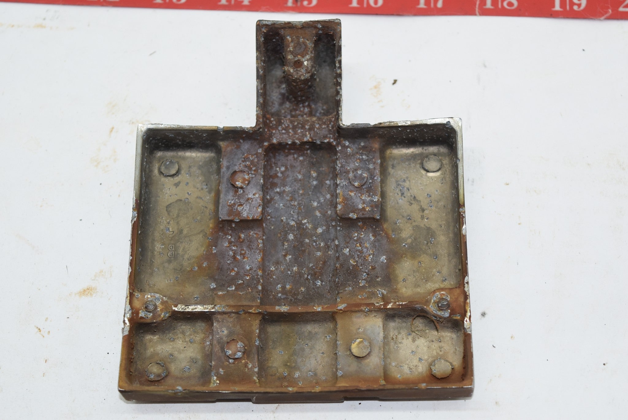 Vintage IH International Harvester Emblem Large 5" by 4 1/2" All Chrom ...