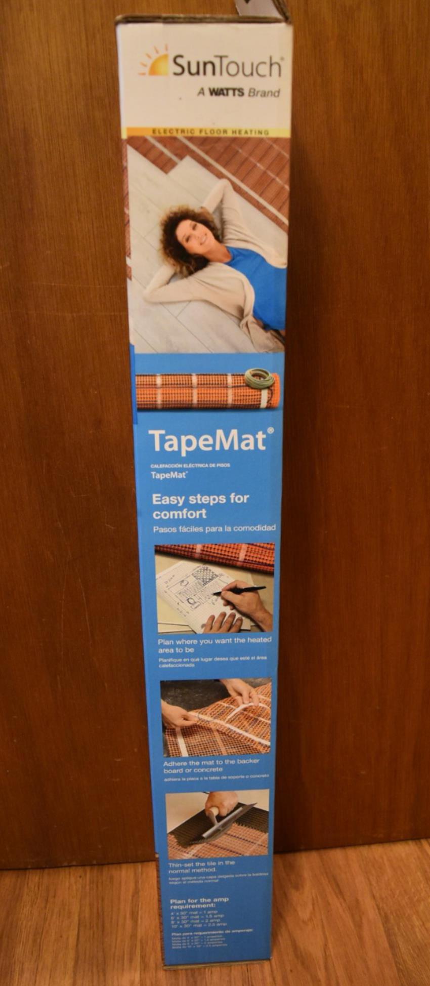 SunTouch Floor Warming 10 ft. x 30 in. 120V Radiant Floor Warming Mat ...