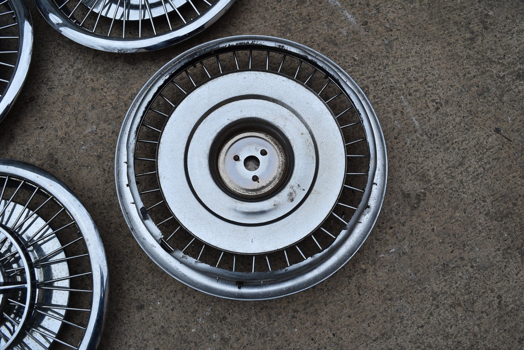 14 Inch Hubcaps Rat Rod Wire Spoke Wheel Covers Rims Set of 4– FatMan's ...
