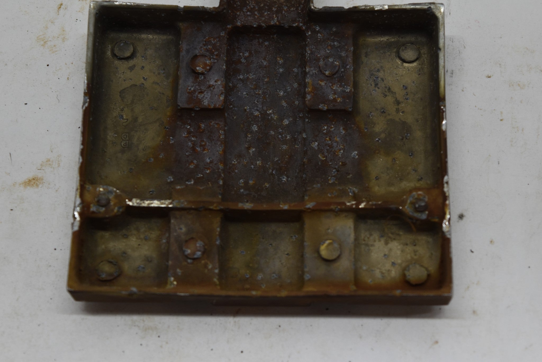 Vintage IH International Harvester Emblem Large 5" by 4 1/2" All Chrom ...