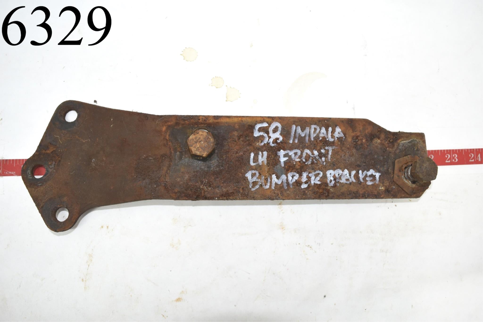 1958 58 Chevrolet Impala Biscayne Full Size Car Left LH Front Bumper B ...