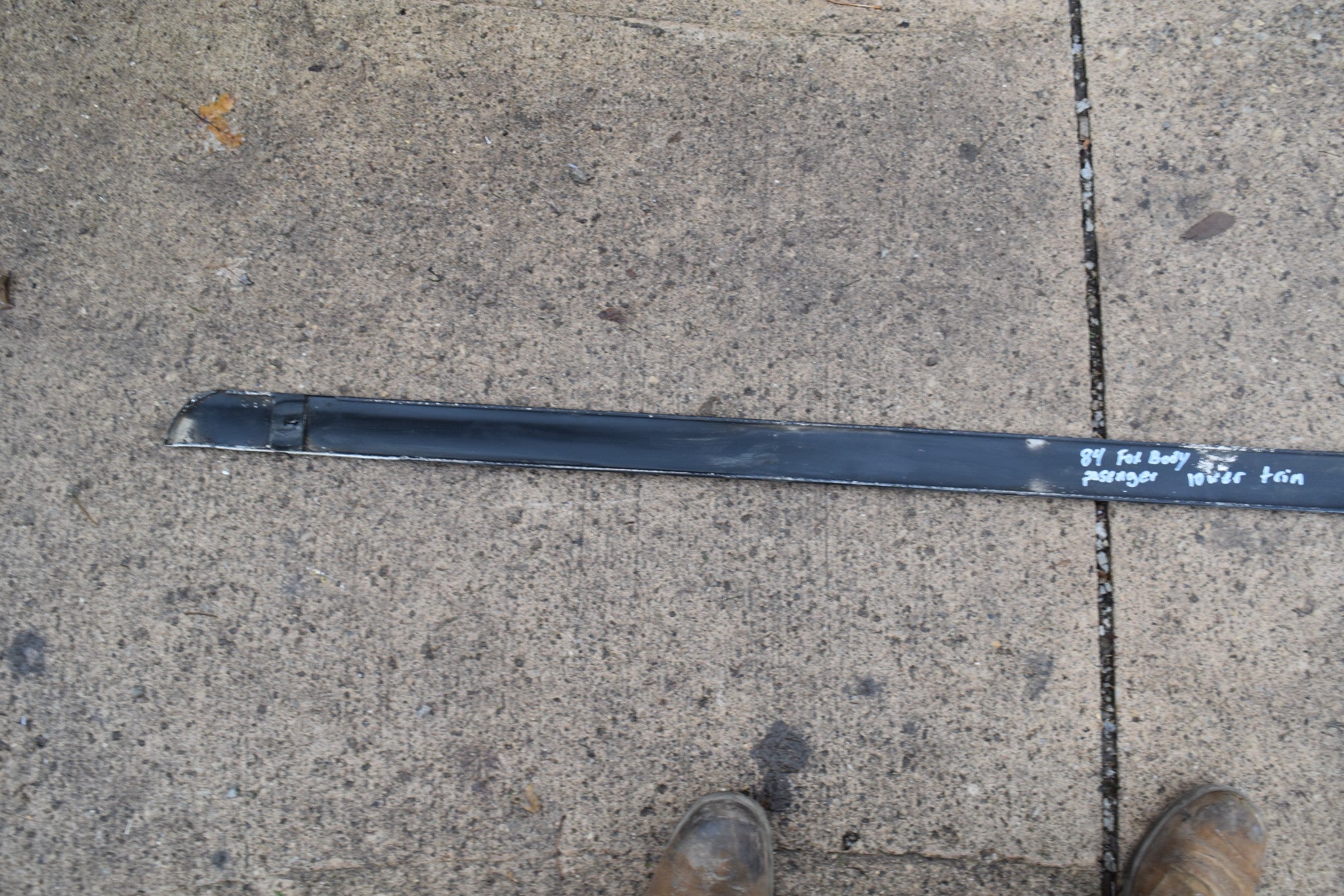 1979 1983 FORD MUSTANG CONVERTIBLE PASSENGER RH ROCKER PANEL TRIM 80 8 ...