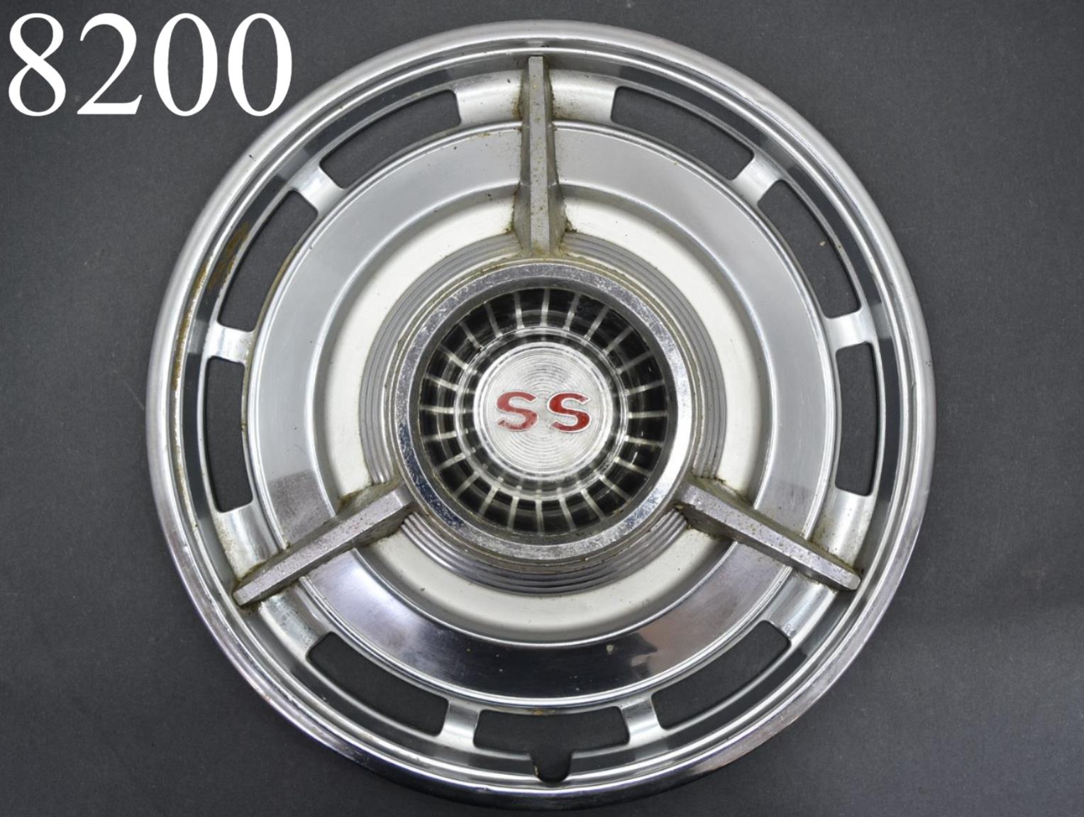 1963 Chevy Impala SS Bel Air Chevrolet Hubcap Hub Cap Wheel Cover Spin ...