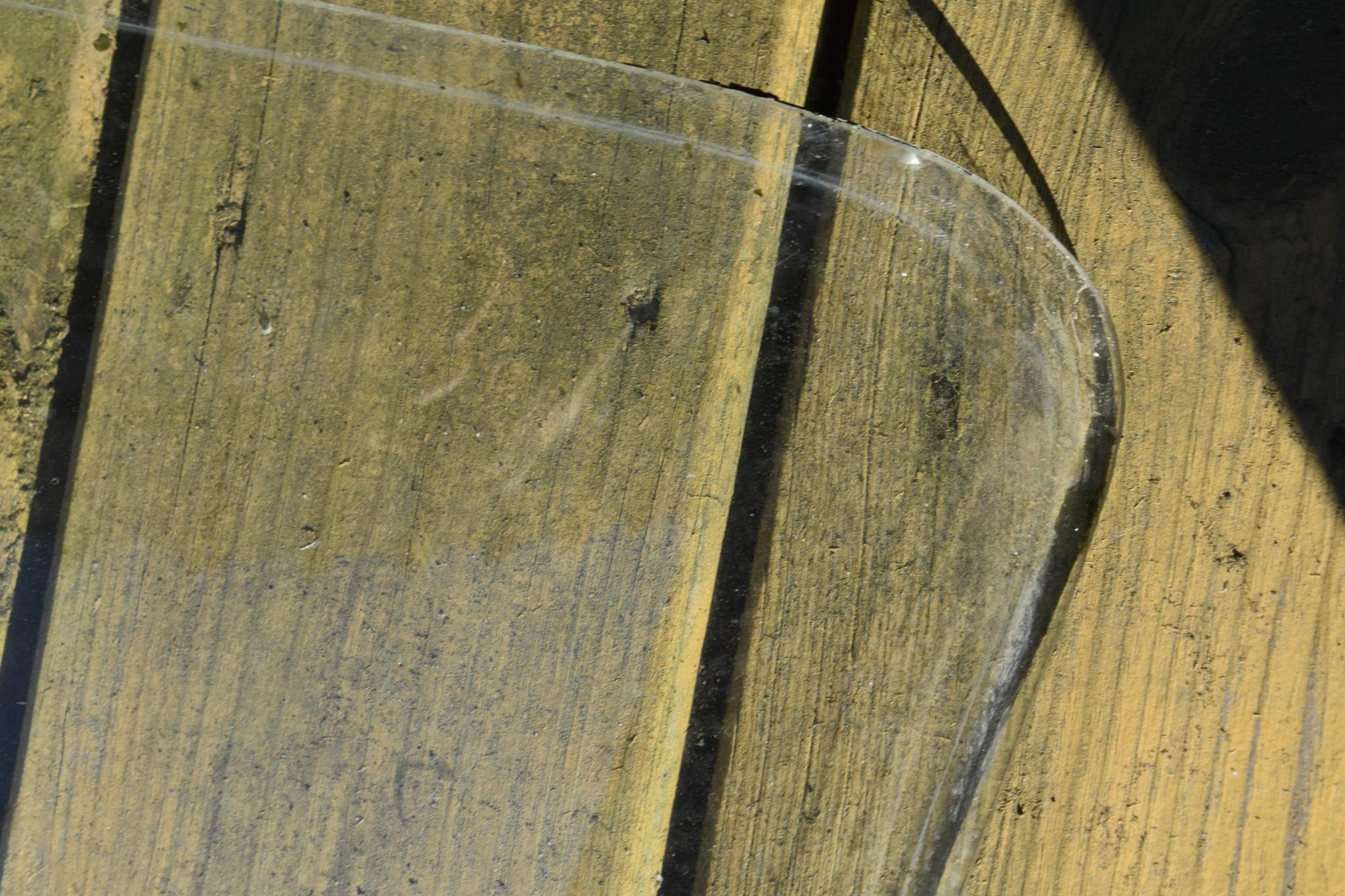 1953 Willys Aero Lark One Piece Rear Windshield Window Glass Aerolark ...