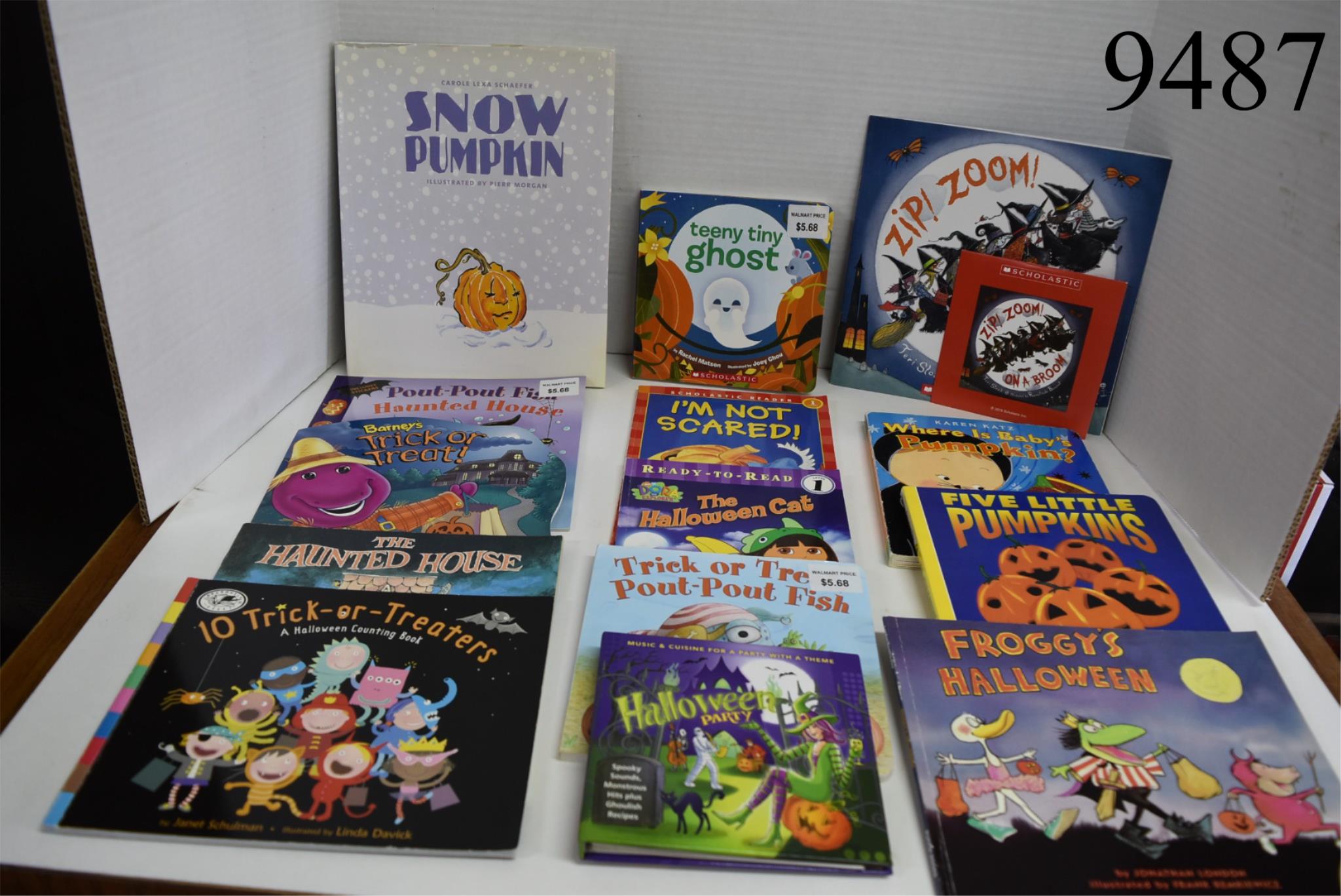 Halloween Children Books Five Little Pumpkins Dora Froggy's Halloween ...