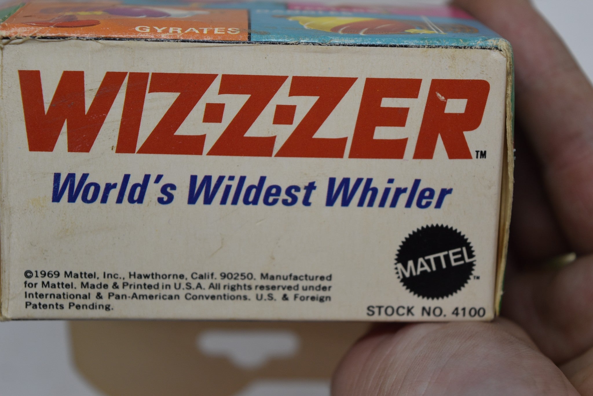 Mattel Wizzzer 1969 Vintage Toys Top With Original Box Rare Trick Book ...