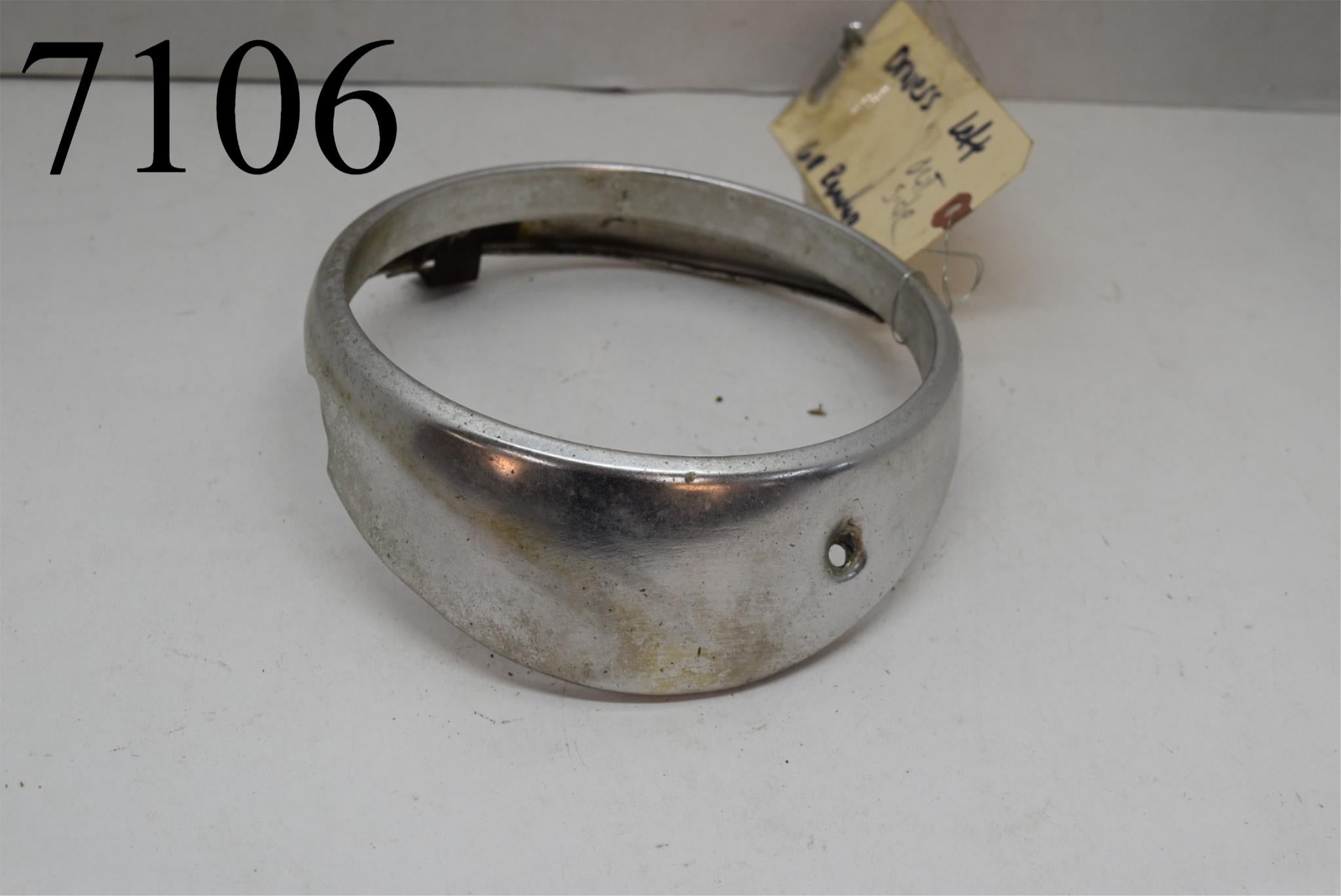 1968 Fairlane Ranchero Torino Headlight Trim Ring Grille Aluminum OUTE ...