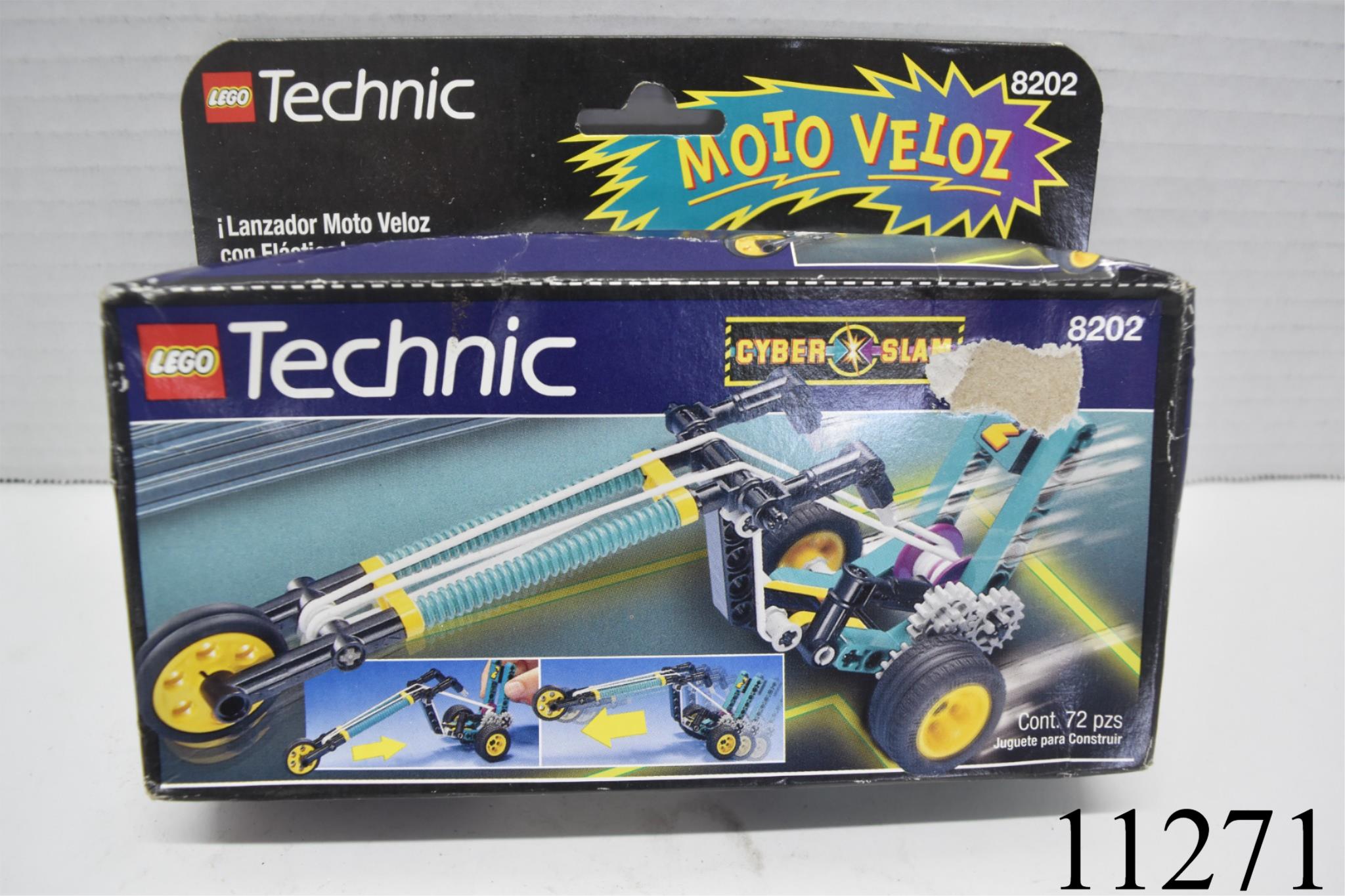 LEGO 8202 Technic Bungee Chopper Retired Set 72 pzs In Spanish– FatMan ...