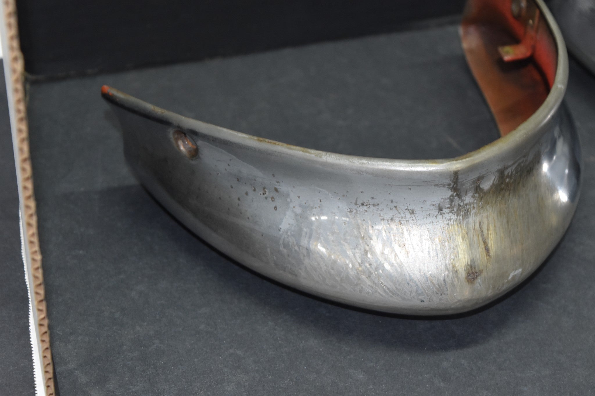 1956 Chevy Rear Bumper Guard Accessory Pair Ends Toppers Left Right Ch ...