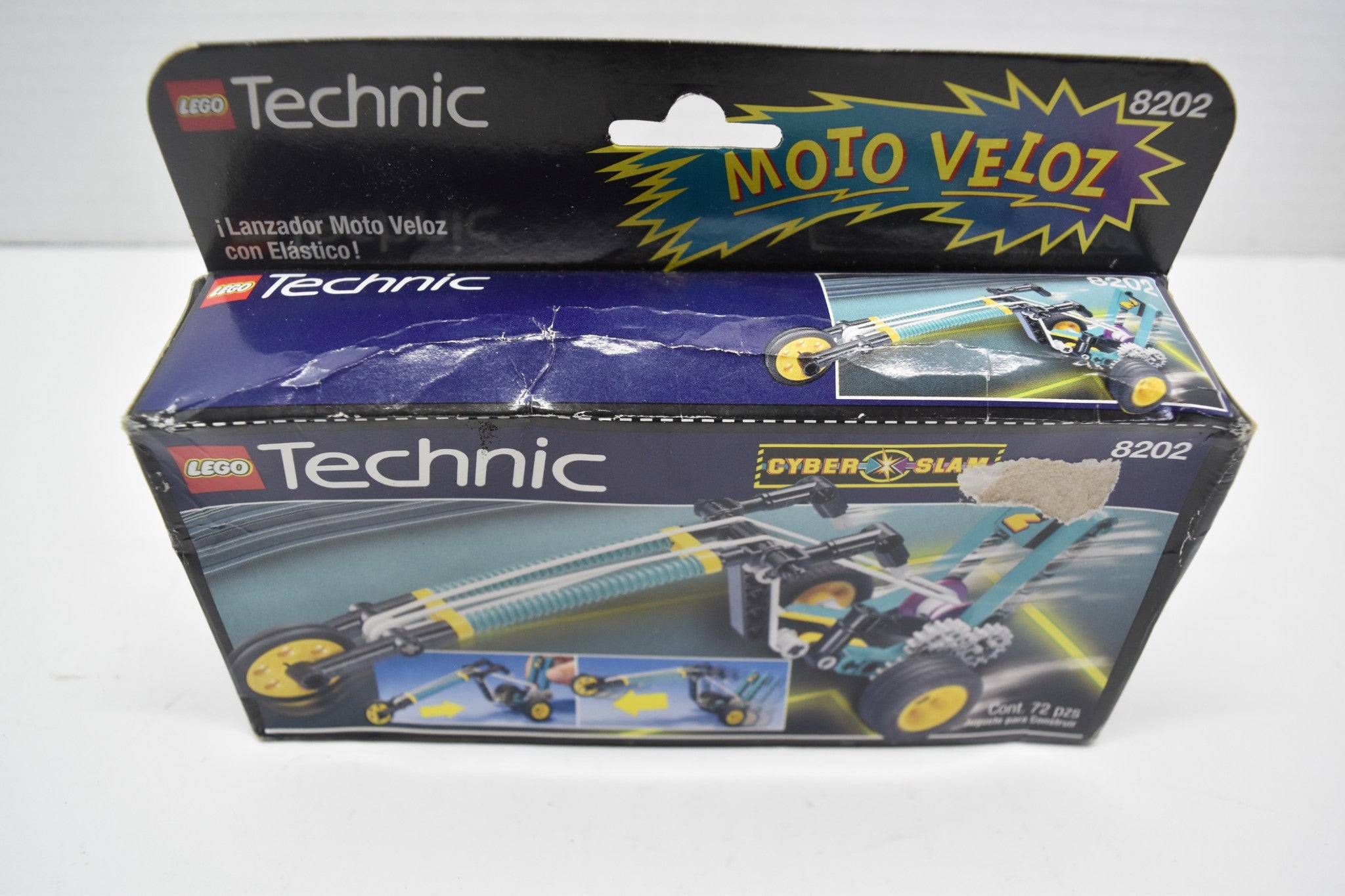 LEGO 8202 Technic Bungee Chopper Retired Set 72 pzs In Spanish– FatMan ...