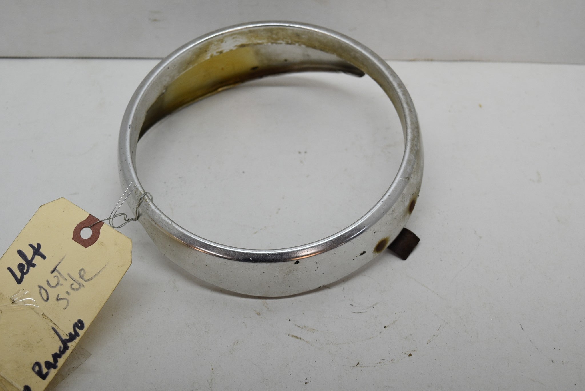 1968 Fairlane Ranchero Torino Headlight Trim Ring Grille Aluminum OUTE ...