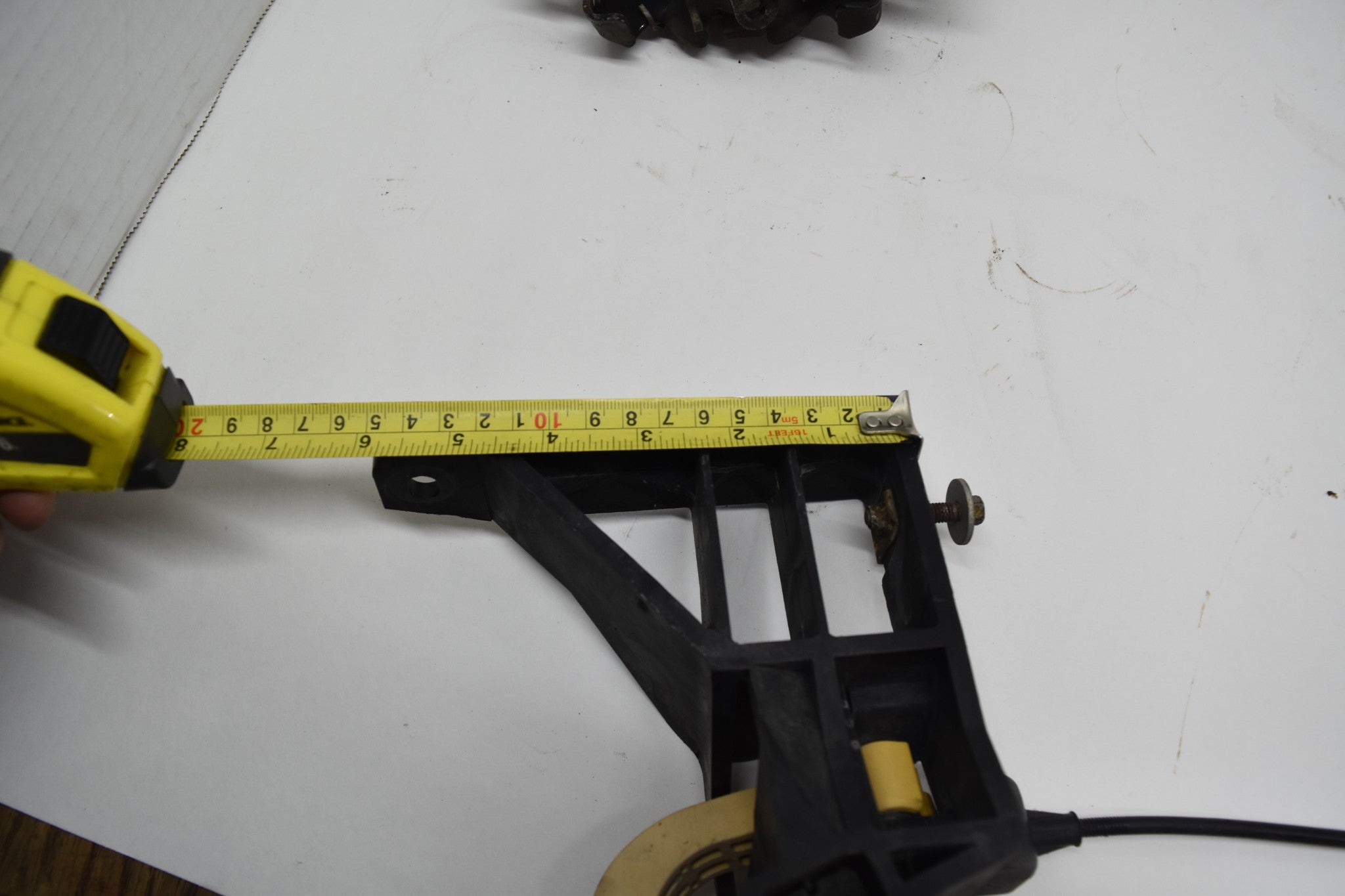 2008 FORD F-250 F250 HOOD LATCH RECEIVER ASSEMBLY CABLE RELEASE LEVER ...