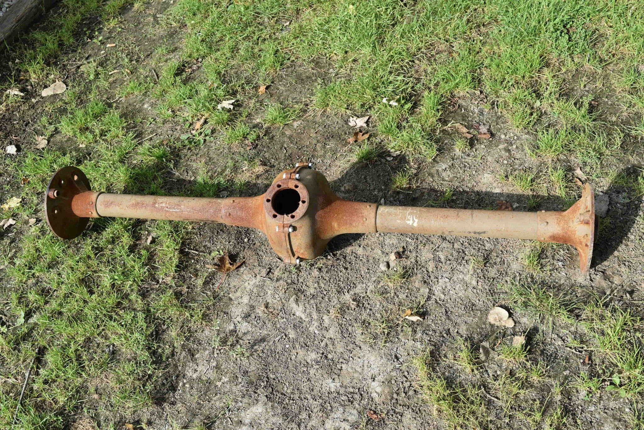 Original Ford Model T Rear Differential Housing Axle Cover Rear End Cl ...