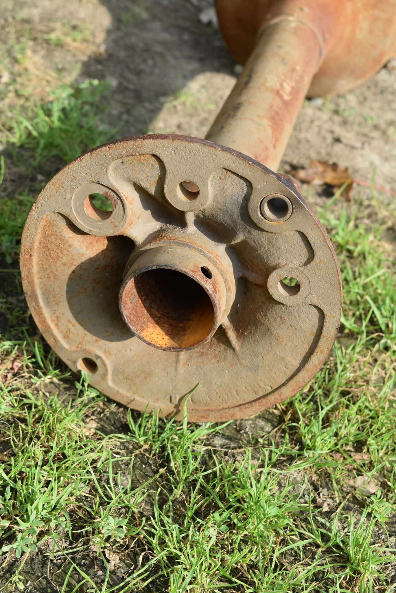 Original Ford Model T Rear Differential Housing Axle Cover Rear End Cl ...