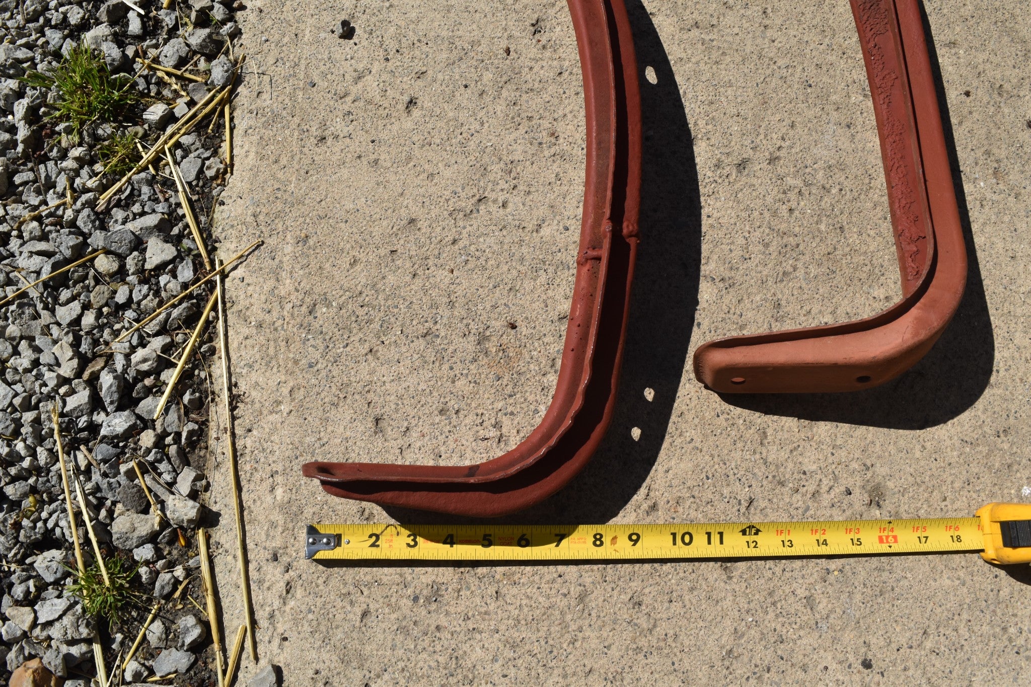 1947 1955 CHEVY TRUCK FRONT FENDER SUPPORT BRACES VINTAGE 48 49 50 51 ...